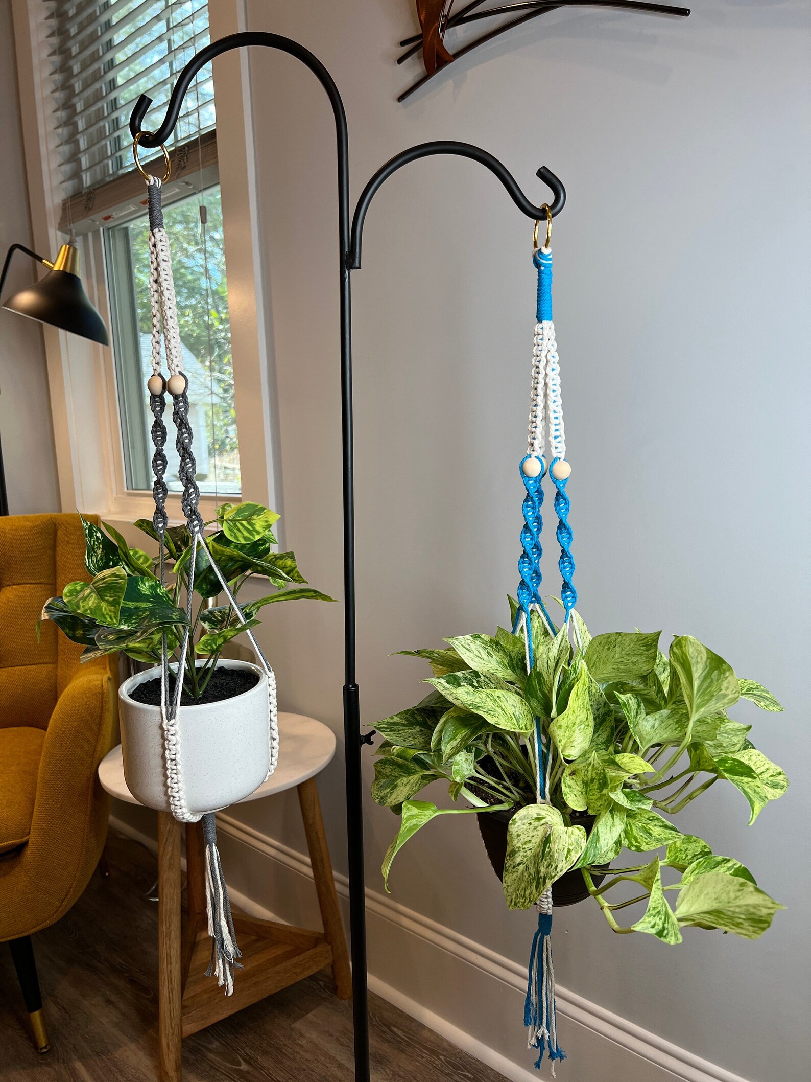 Plant Hanger Medium Plant Hanger Gift for Her Macrame Hanging Planter ...