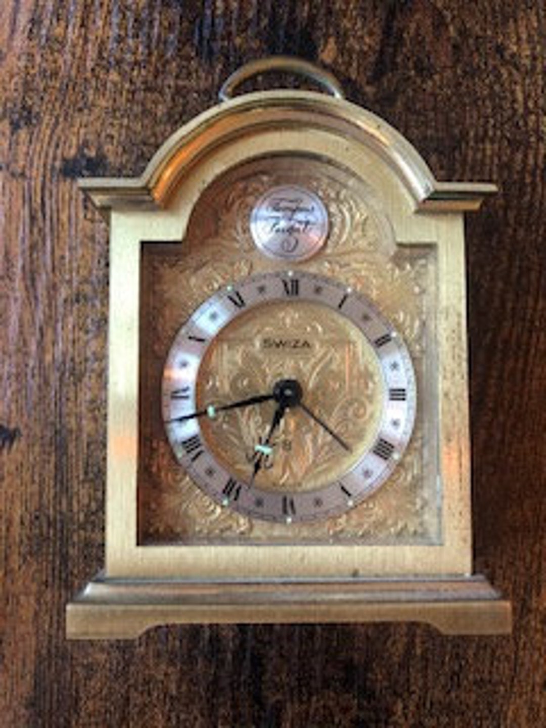 Elegant Swiza / Swiss Made Antique / Vintage Carriage Clock, Brass ...