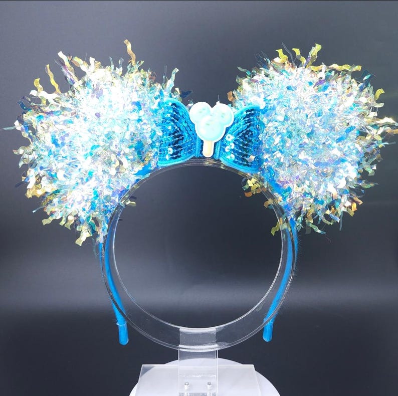 Mickey Ice Cream Bar Ears: Light up Iridescent Disneybound Snack ...