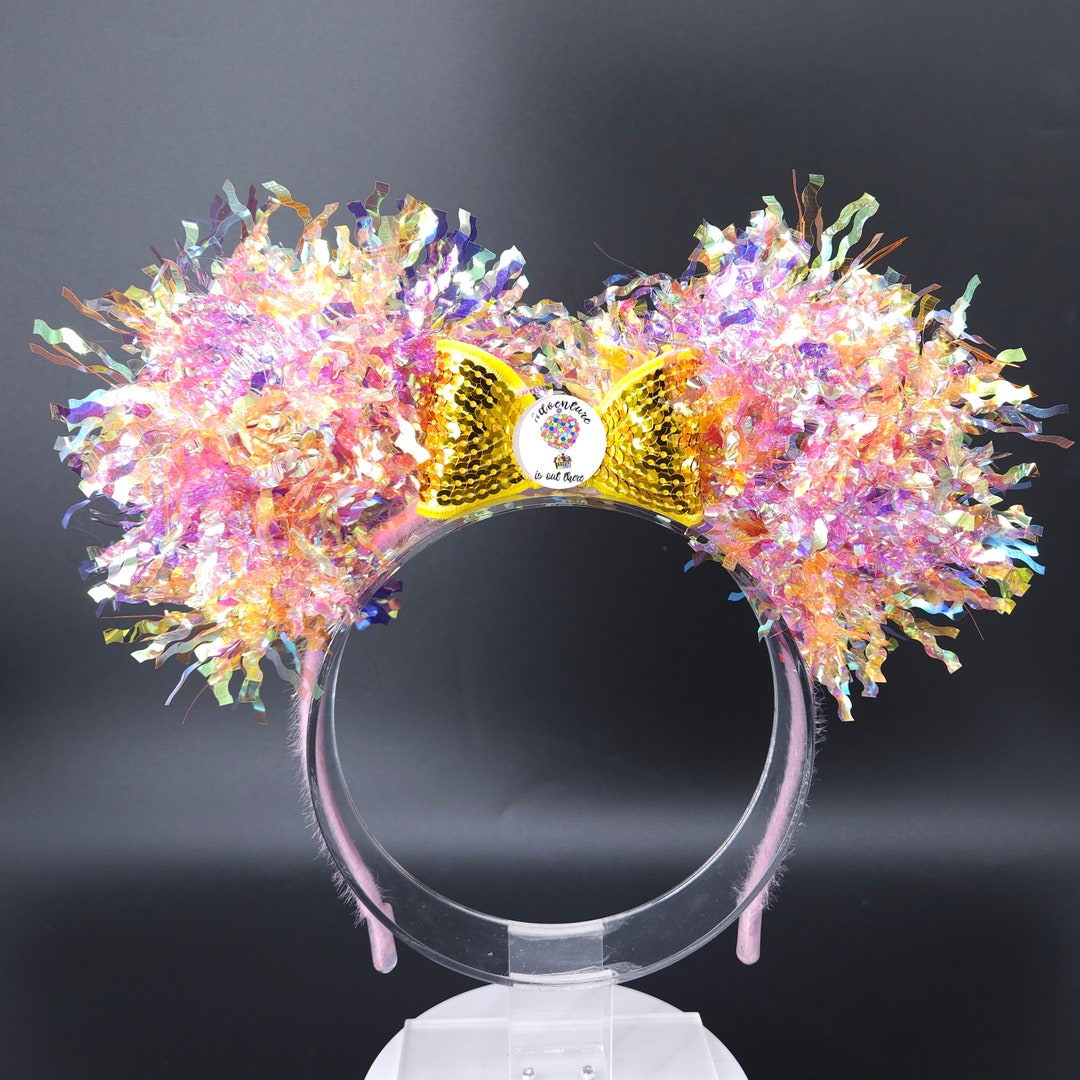 UP Mickey Ears, Minnie Ears, UP Mouse Ears, Balloon House Ears, Yellow ...
