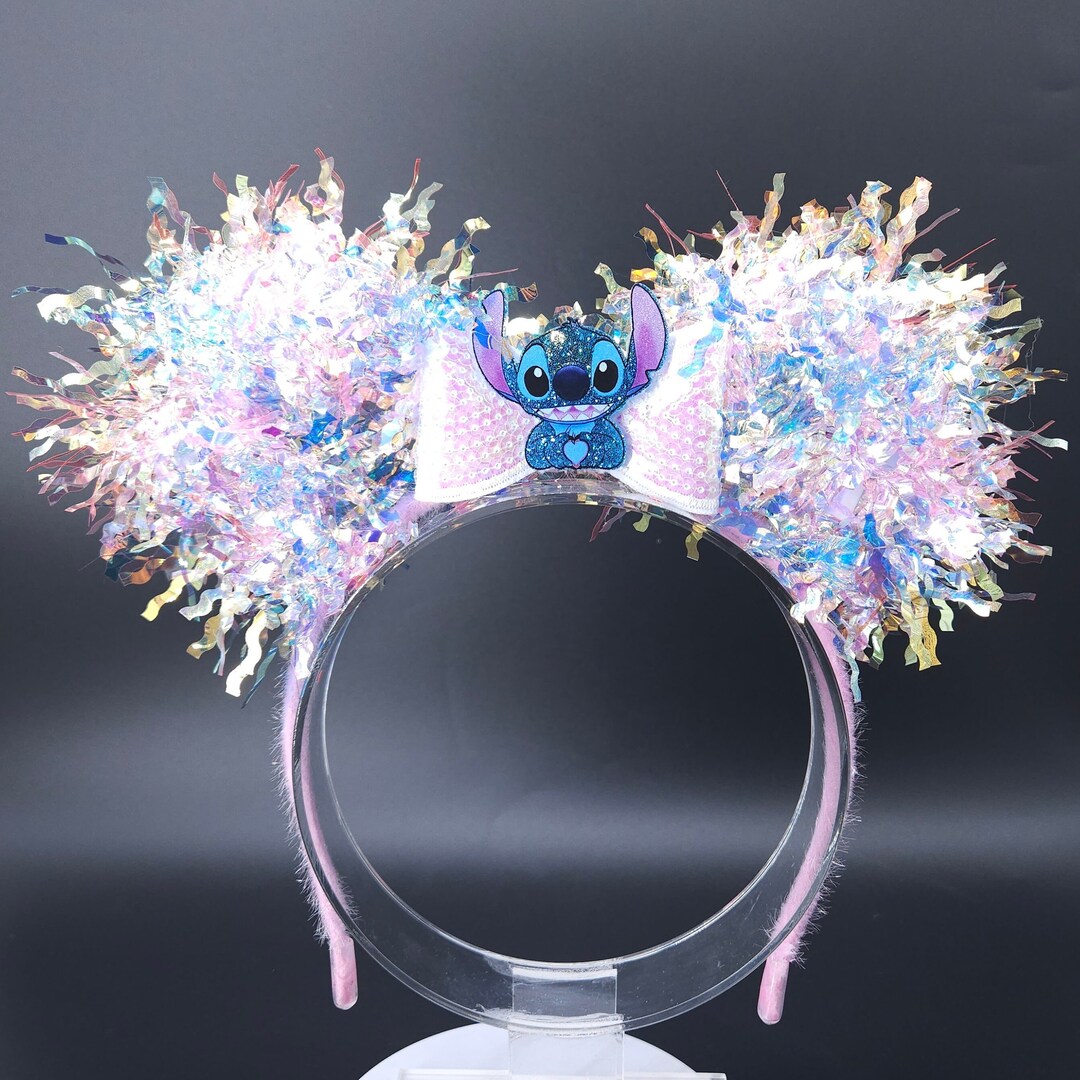 Stitch Mickey Ears: Light up Lilo and Stitch Disneybound Park Headband ...