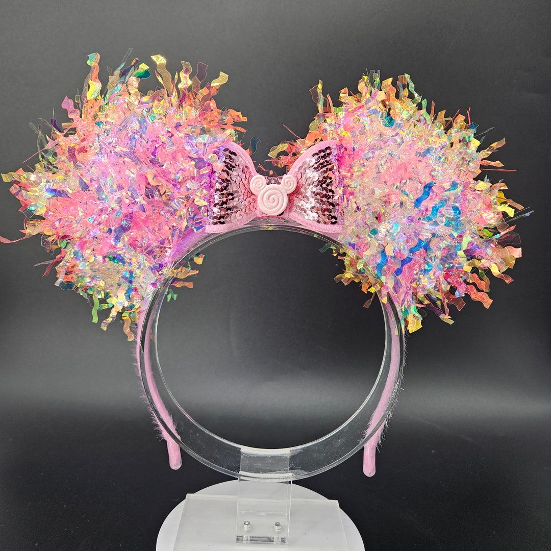 Pink Minnie Ears, Disneybounding, Holographic Iridescent Mickey ...