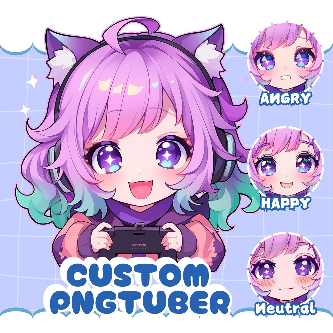 CHIBI PNGTUBER, Chibi Art, Custom Chibi, Chibi Character, Chibi, Cute ...