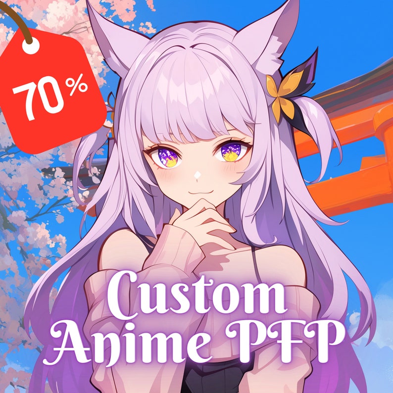Custom PFP Profile Icon Anime Character Commission Anime Custom PFP Art ...