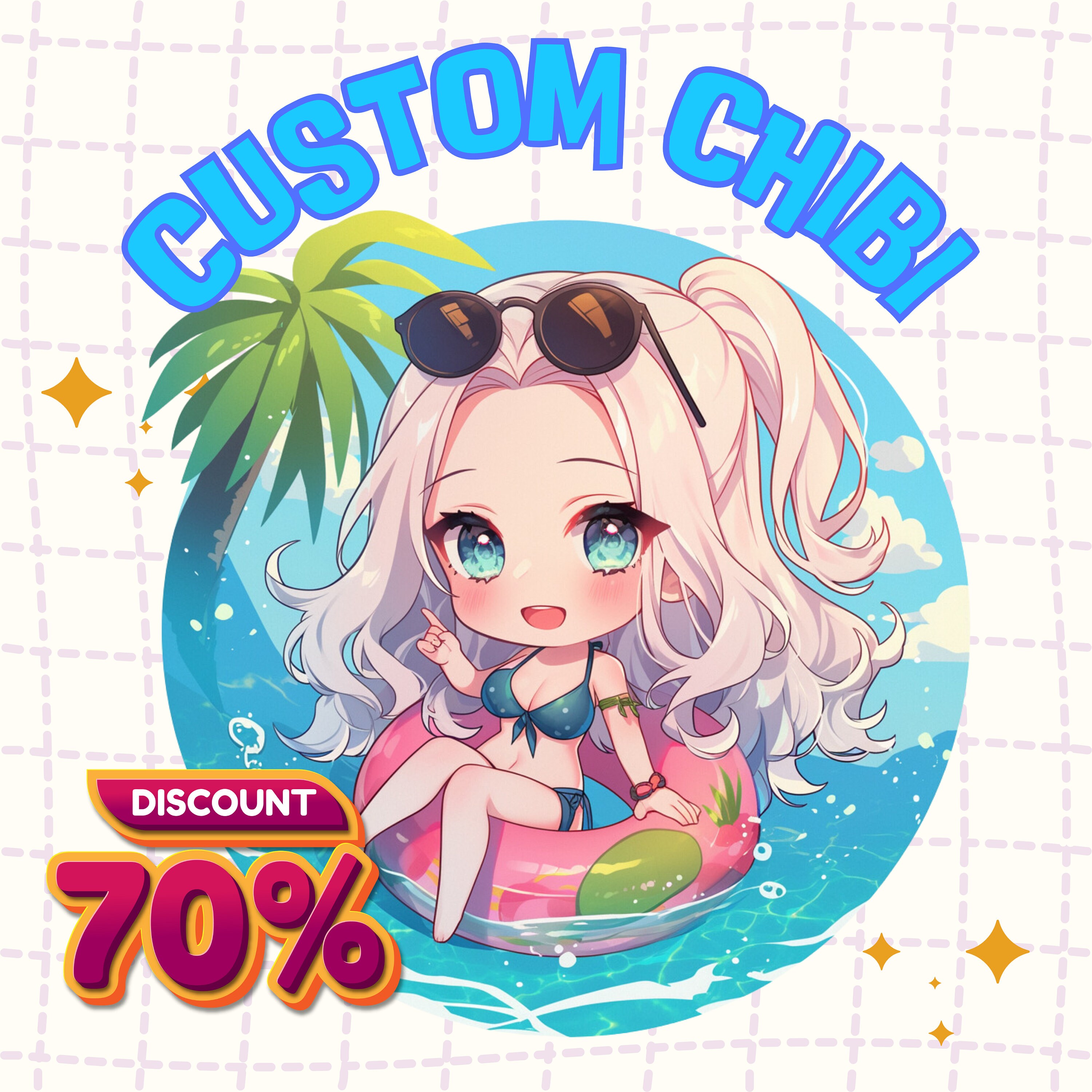 Custom PFP, Pfp Chibi, Profile Icon, PFP Commission, Chibi PFP, Chibi ...