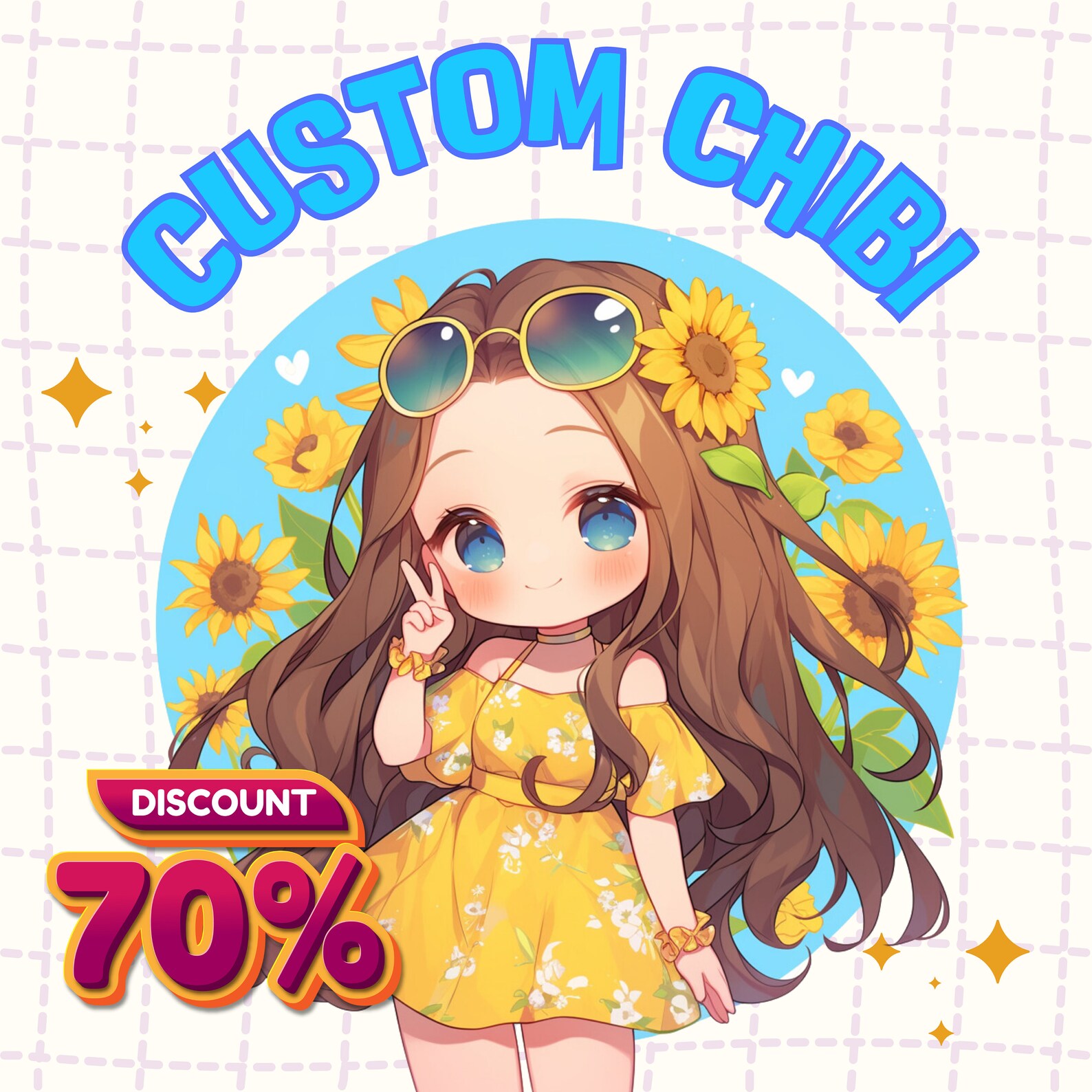 Custom PFP, Pfp Chibi, Profile Icon, PFP Commission, Chibi PFP, Chibi ...