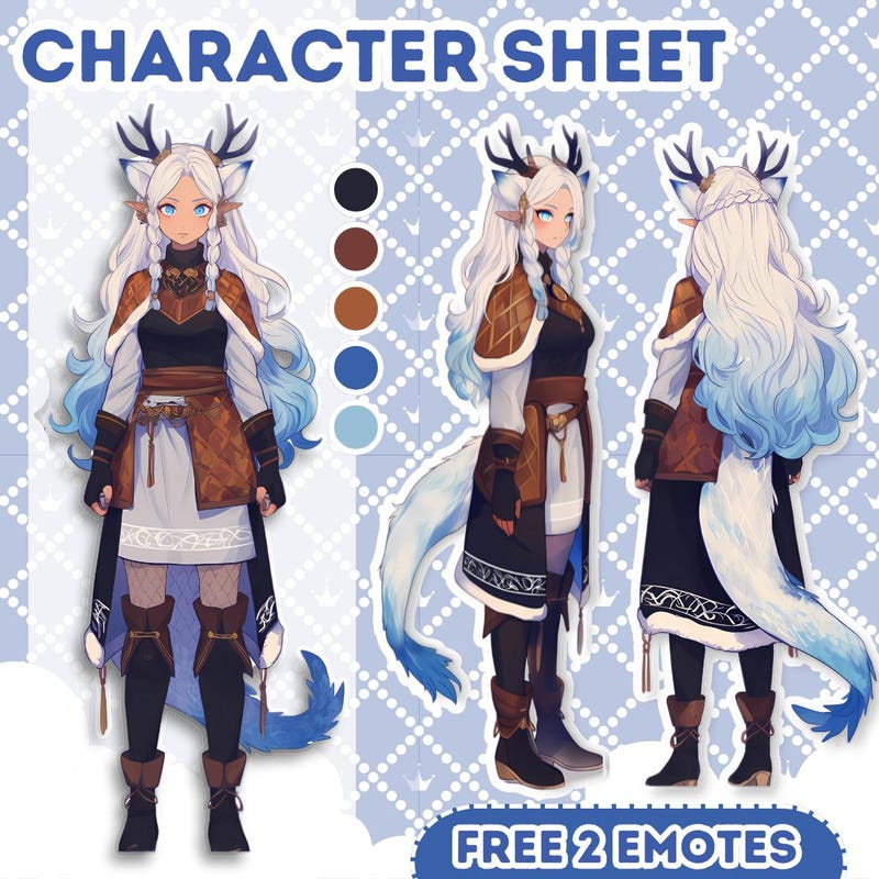 Vrchat Avatar Commission - Etsy