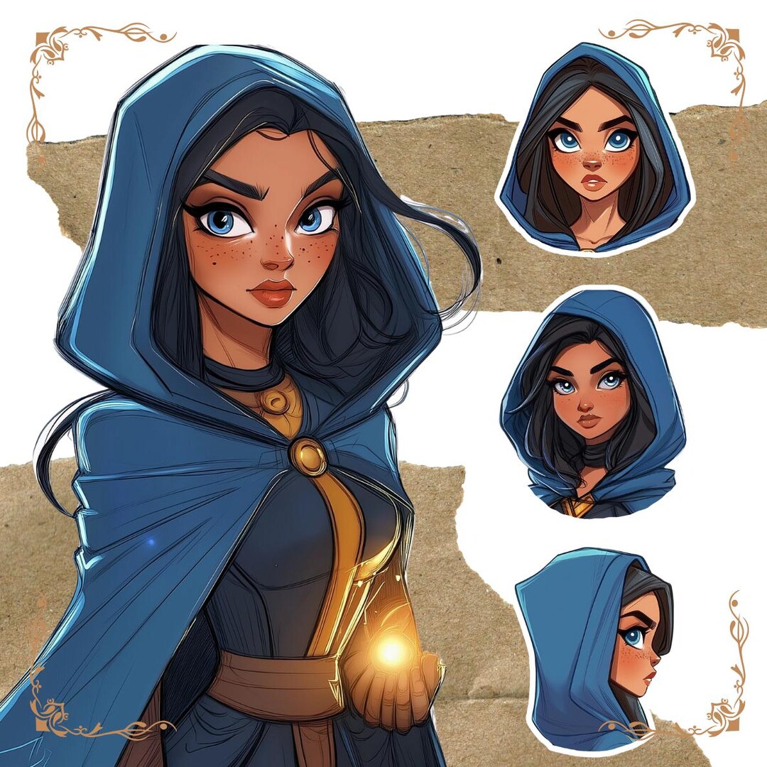 DND, Custom DND Character, Dnd Character, Fantasy Character Commission ...