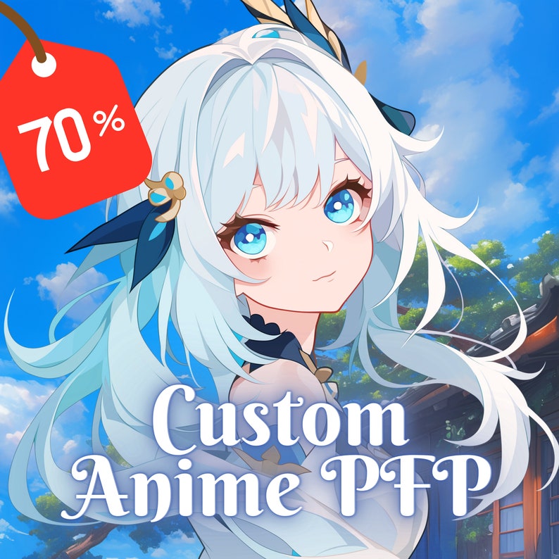 Custom PFP Profile Icon Anime Character Commission Anime Custom PFP Art ...