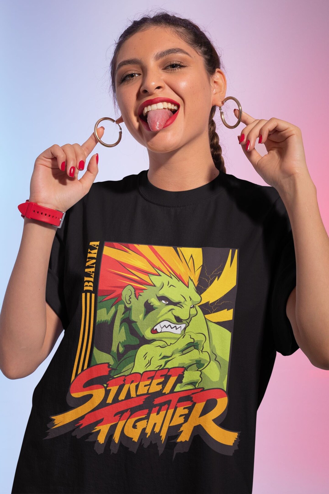 Blanka Champ SF2 the World Warrior Premium Unisex T-shirt. - Etsy