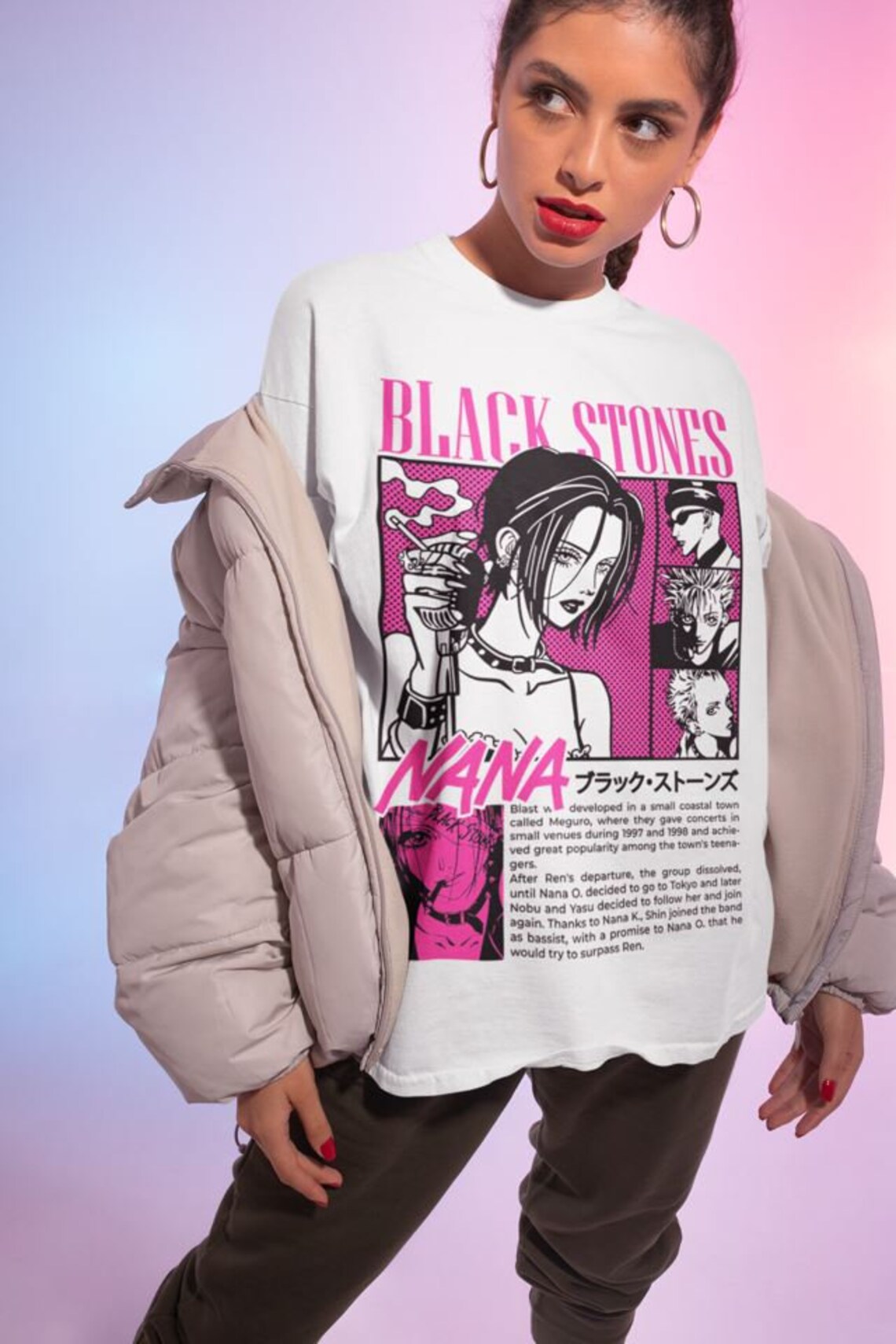 Nana Anime Merch Nana Anime Shirt Nana Osaki Manga - Etsy