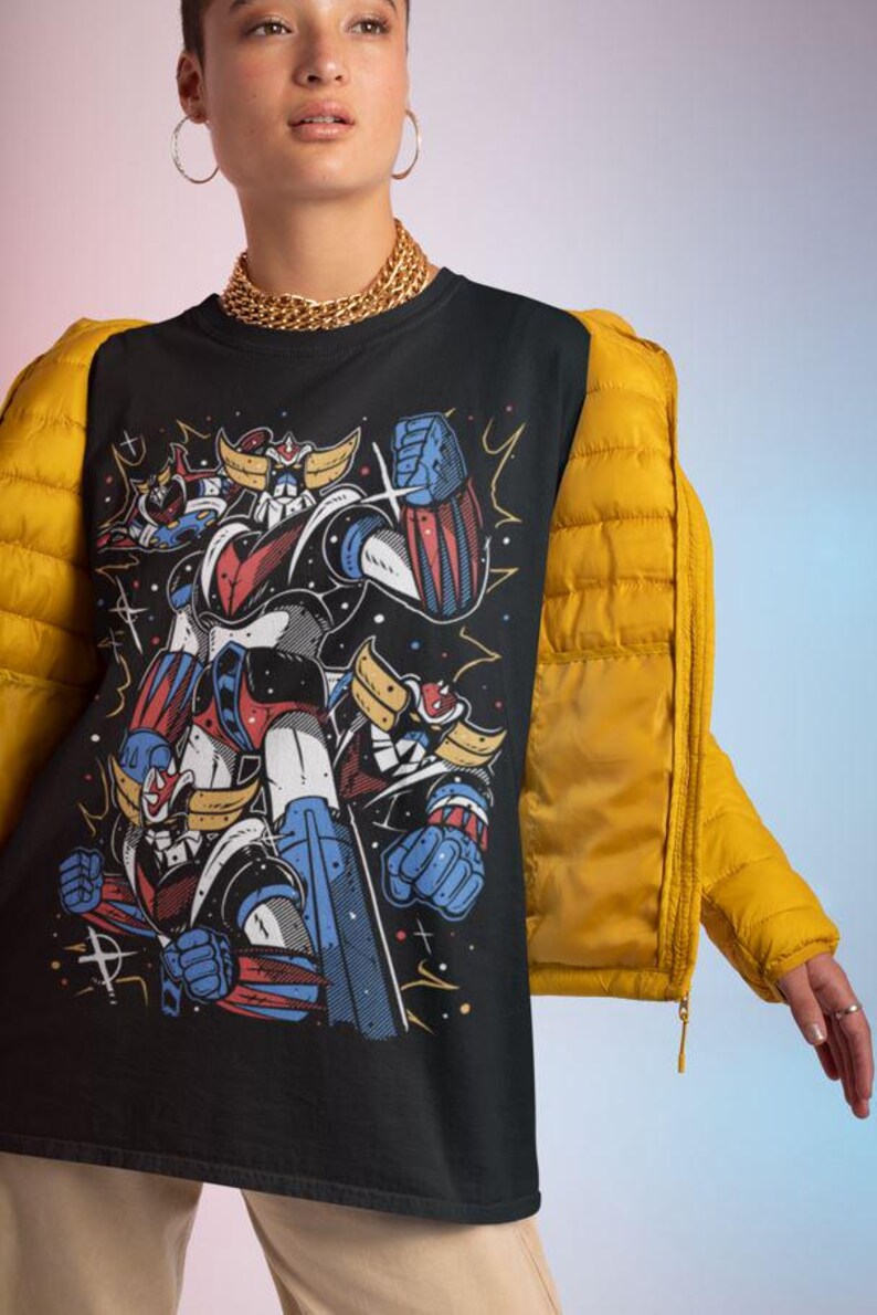 Grendizer T-shirt | Classic Anime Unisex Tshirt, Anime Fanart, Ufo ...
