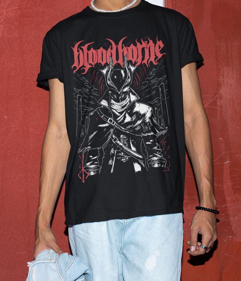 Unisex Bloodborne Lady Maria of the Astral Clocktower Gaming T-shirt ...