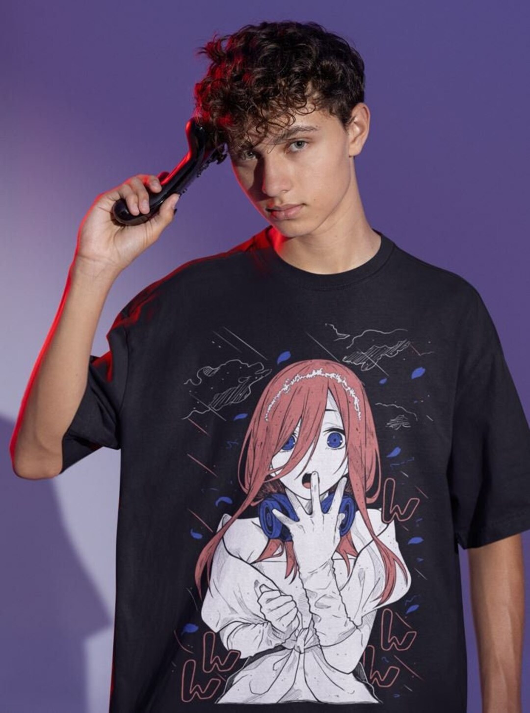 Unisex My Cosplay Darling Anime T-shirt, Manga Waifu Graphic Tee Shirt ...