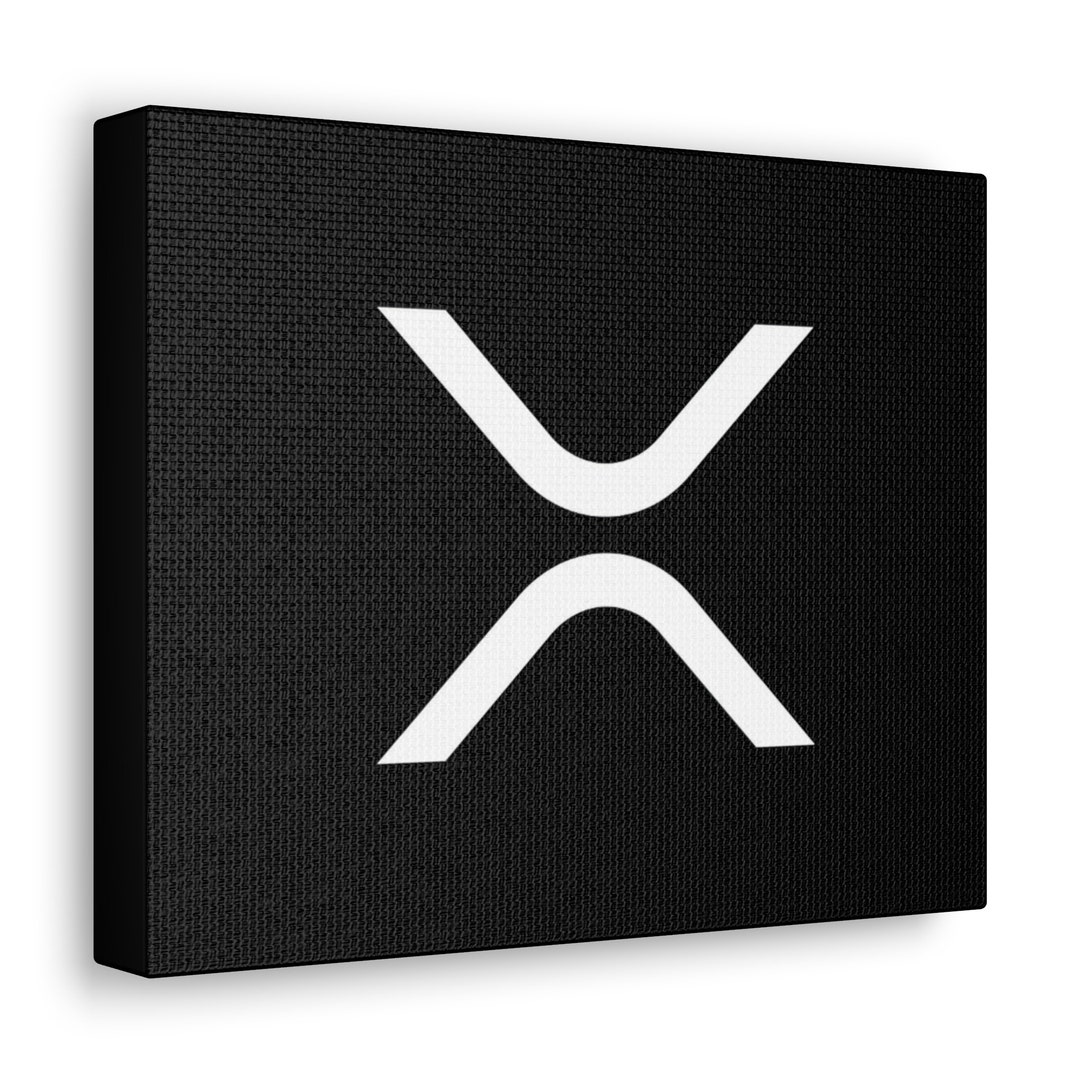 XRP Wall Art XRP Logo Xrptoken Cryptocurrency Coin Xrp Ripple Crypto ...