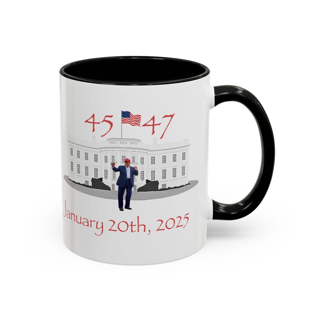 Trump Inauguration Day January 20 Mug, Political Gift, President Trump ...