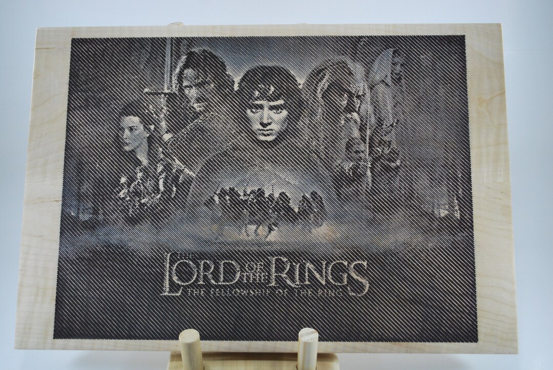 Hanging Wall Carving Lord of the Rings Photo Vcarve - Etsy