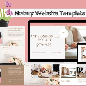 Notary Ultimate Template Bundle | Editable Digital Download for ...