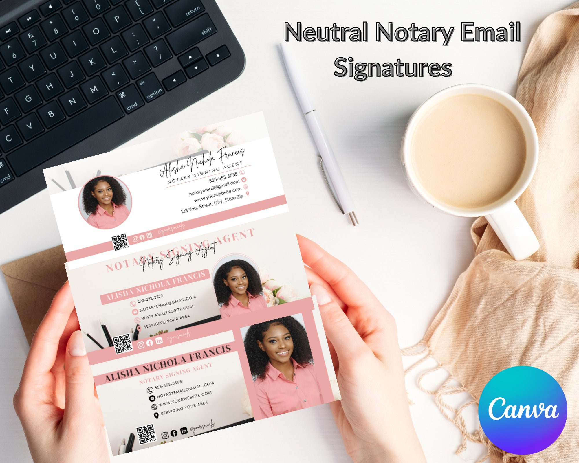 Notary Ultimate Template Bundle | Editable Digital Download for ...