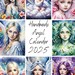 Angel 2025 Wall Calendar, A4, One Month View, Handmade Design, Spiral ...