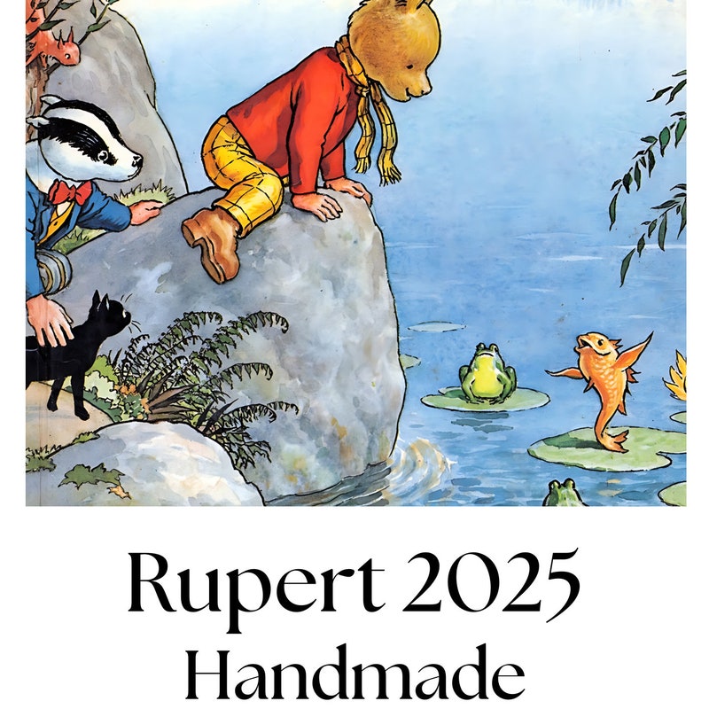 Rupert Bear - Etsy