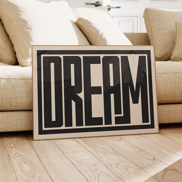 Dream Print - Etsy