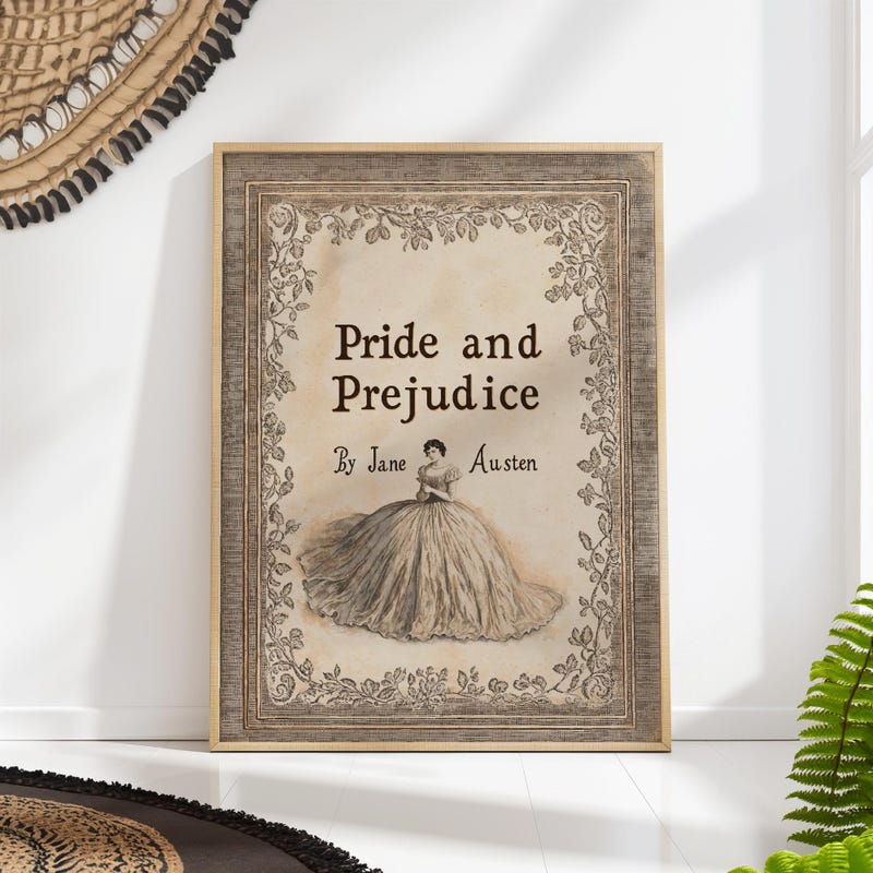 Jane Austen Poster - Etsy