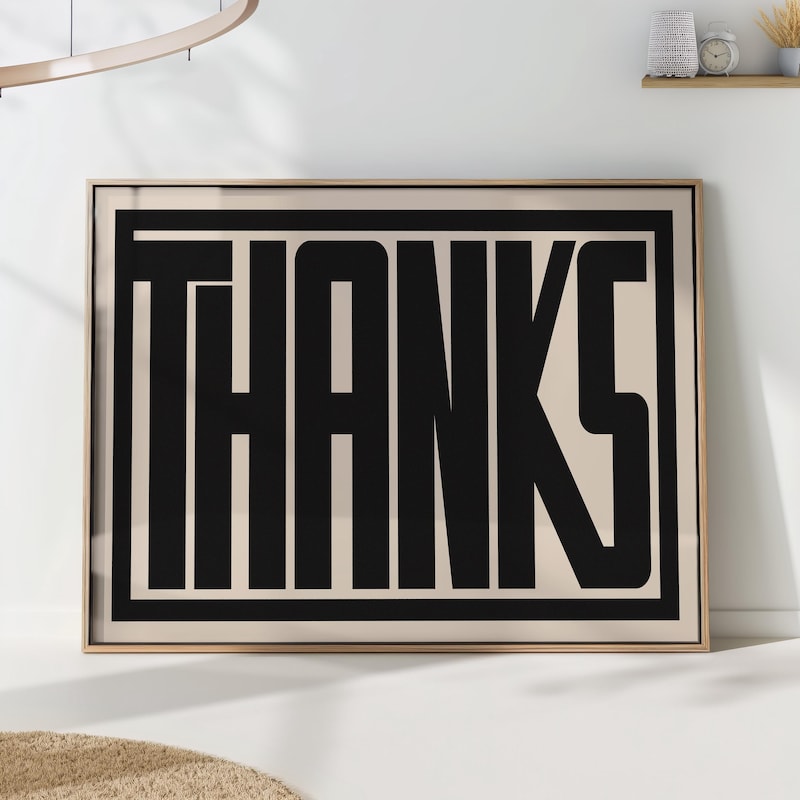 Modern Word Art - Etsy