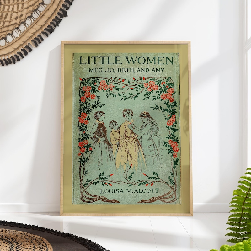 Little Women Book Cover - Etsy