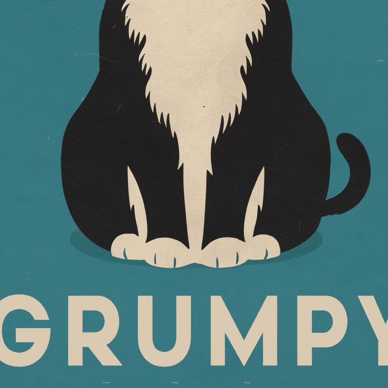 Grumpy Cat Art Print, Funny Howdy Poster PRINTED on Luxury Paper - Etsy