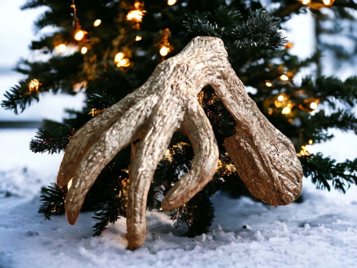 Handcrafted Scary Bark Face and Arms - Etsy