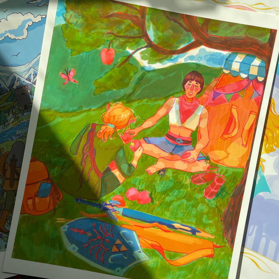 Lunch Break Art Print - Etsy