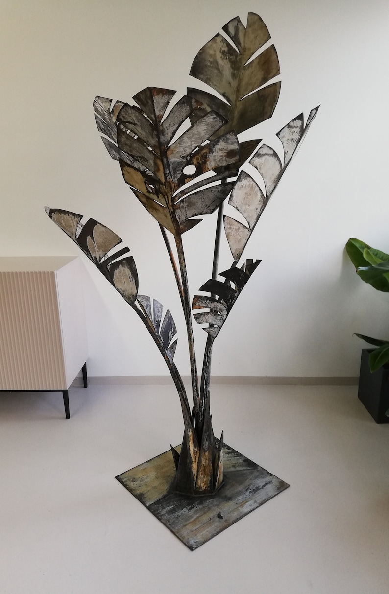 MONSTERA - Steel Figure - Etsy