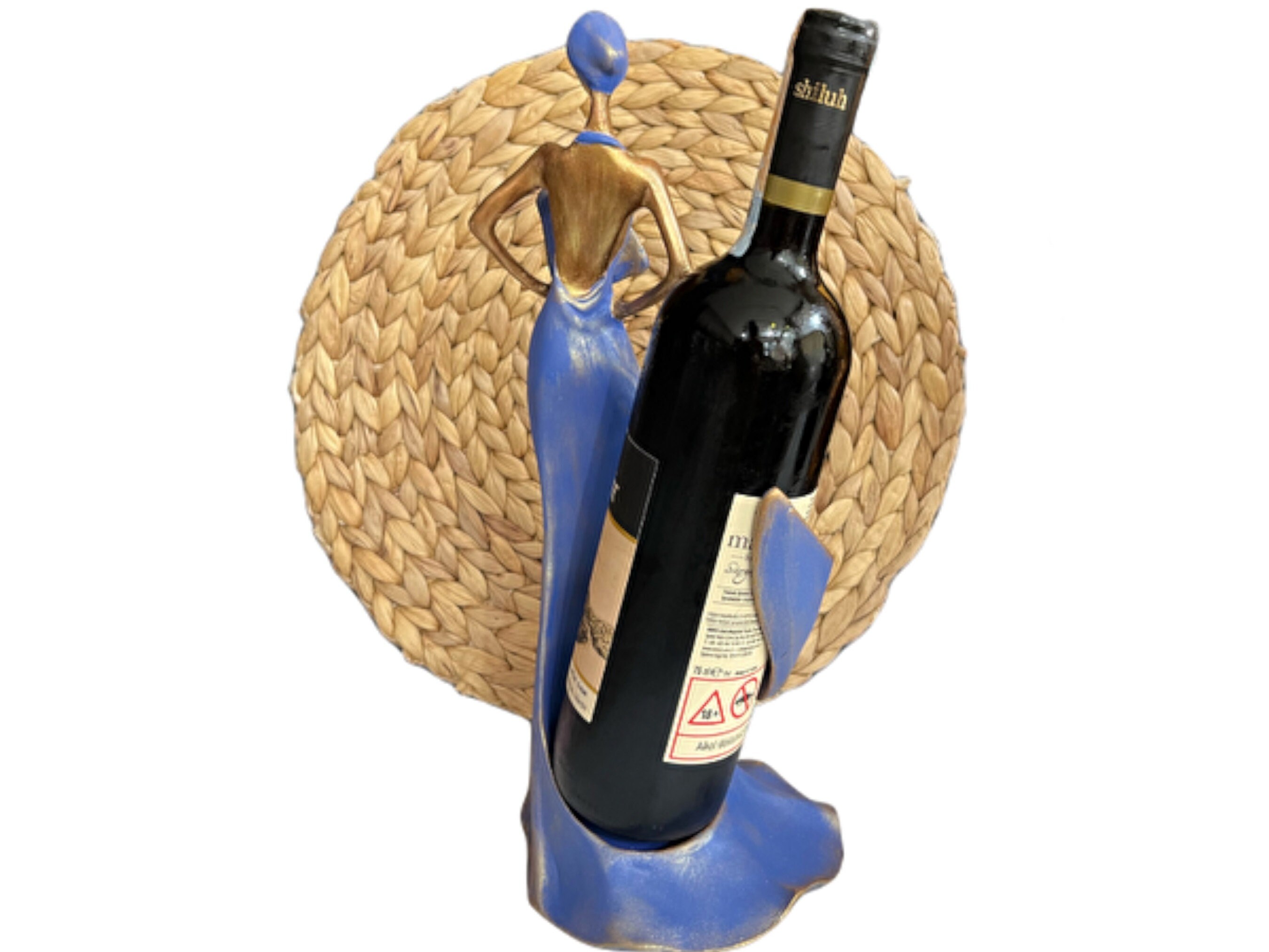 Perla Women's Wine Rack Midnight Blue Elegance for New Year's Tables - Etsy