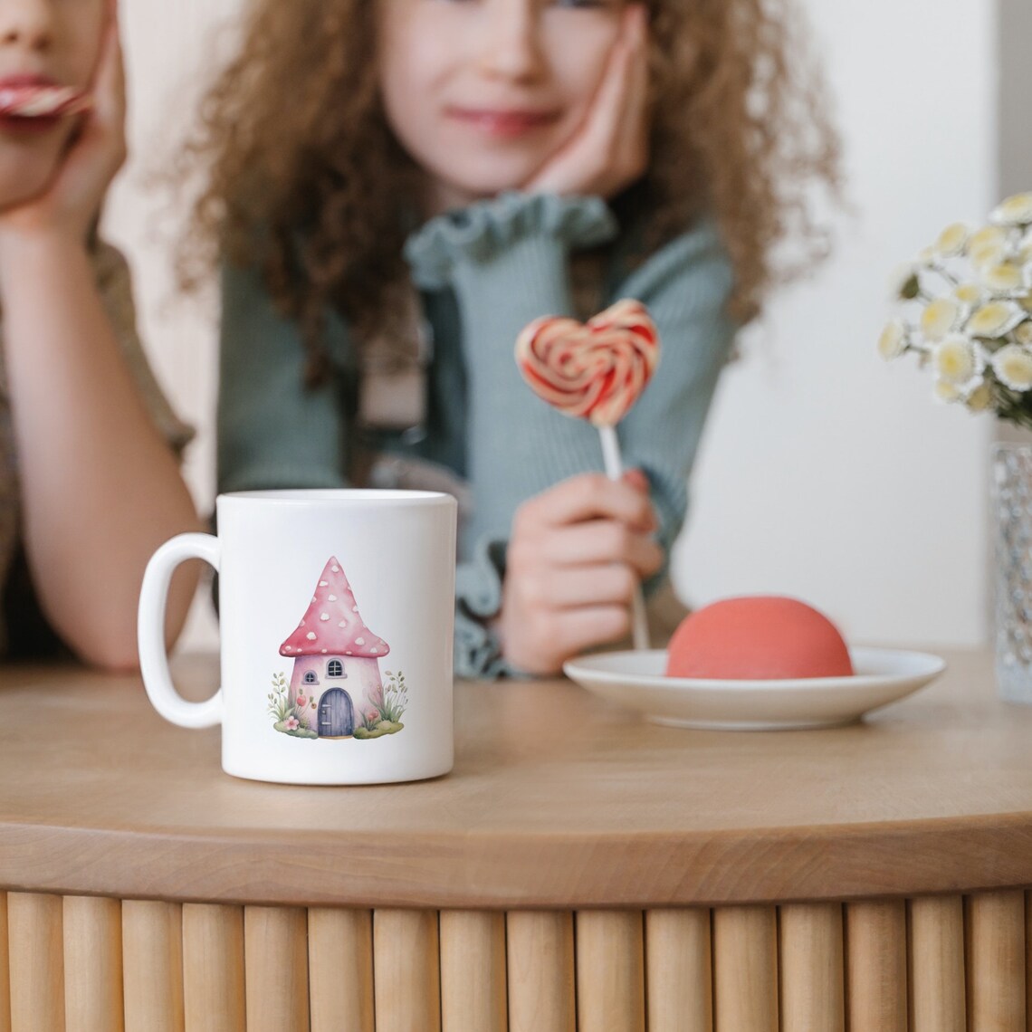 Watercolor Gnome House Png, Pink Fairy House Clipart, Fairy Garden ...