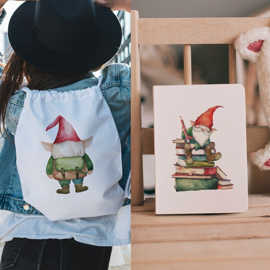 Back to School Gnome Clipart. Teacher Gnome Watercolor Clipart, First ...