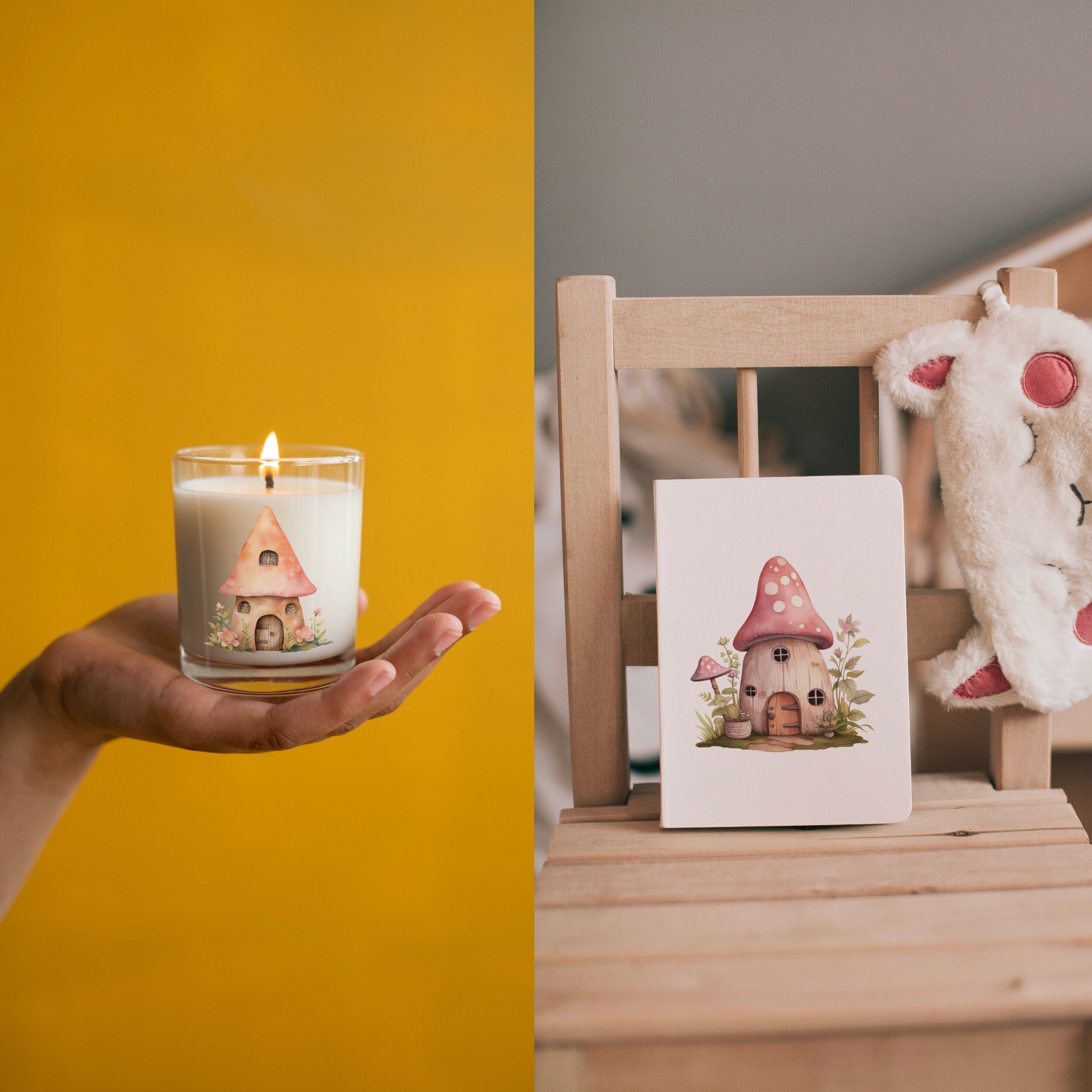 Watercolor Gnome House Png, Pink Fairy House Clipart, Fairy Garden ...