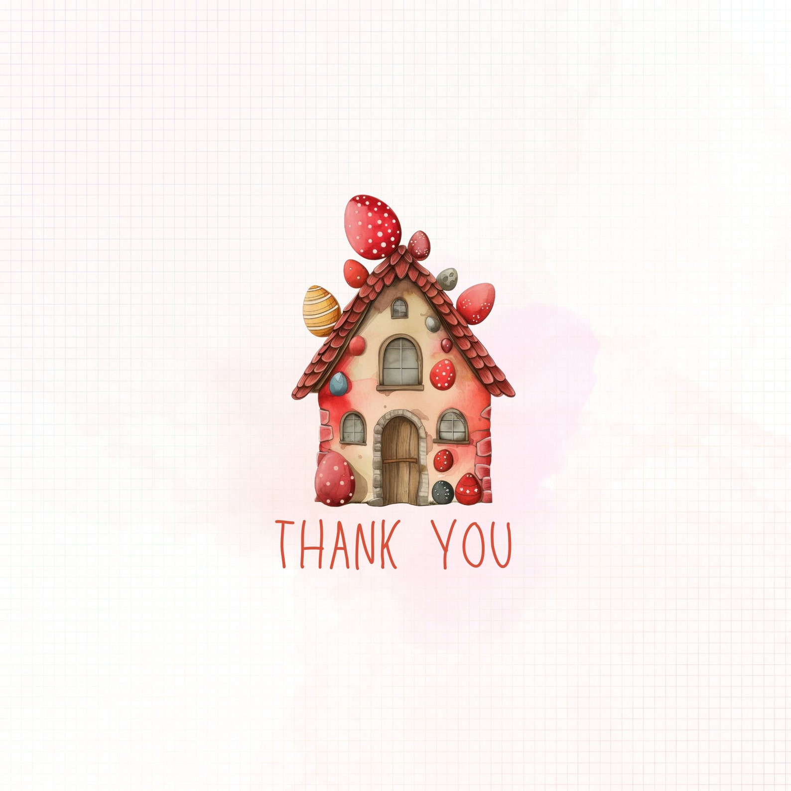Watercolor Easter Cottage Clipart Bundle, Spring Houses PNG (digital ...