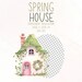 Watercolor Spring House Clipart, Hello Spring Png, Floral House ...
