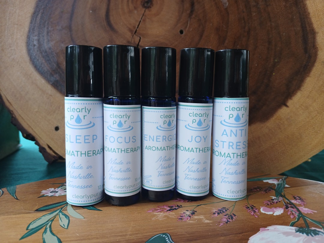 Anti-anxiety Aromatherapy Roll On, Essential Oil Blend - Etsy