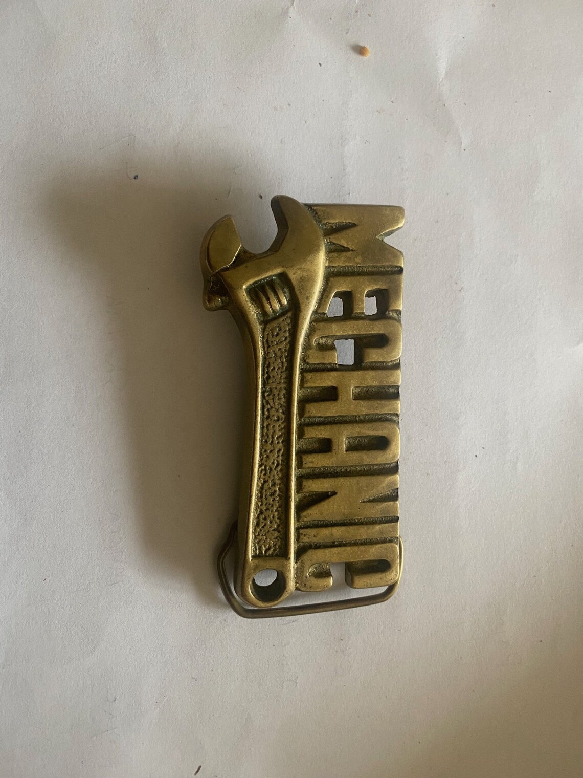 Brass Mechanic Belt Buckle - Etsy