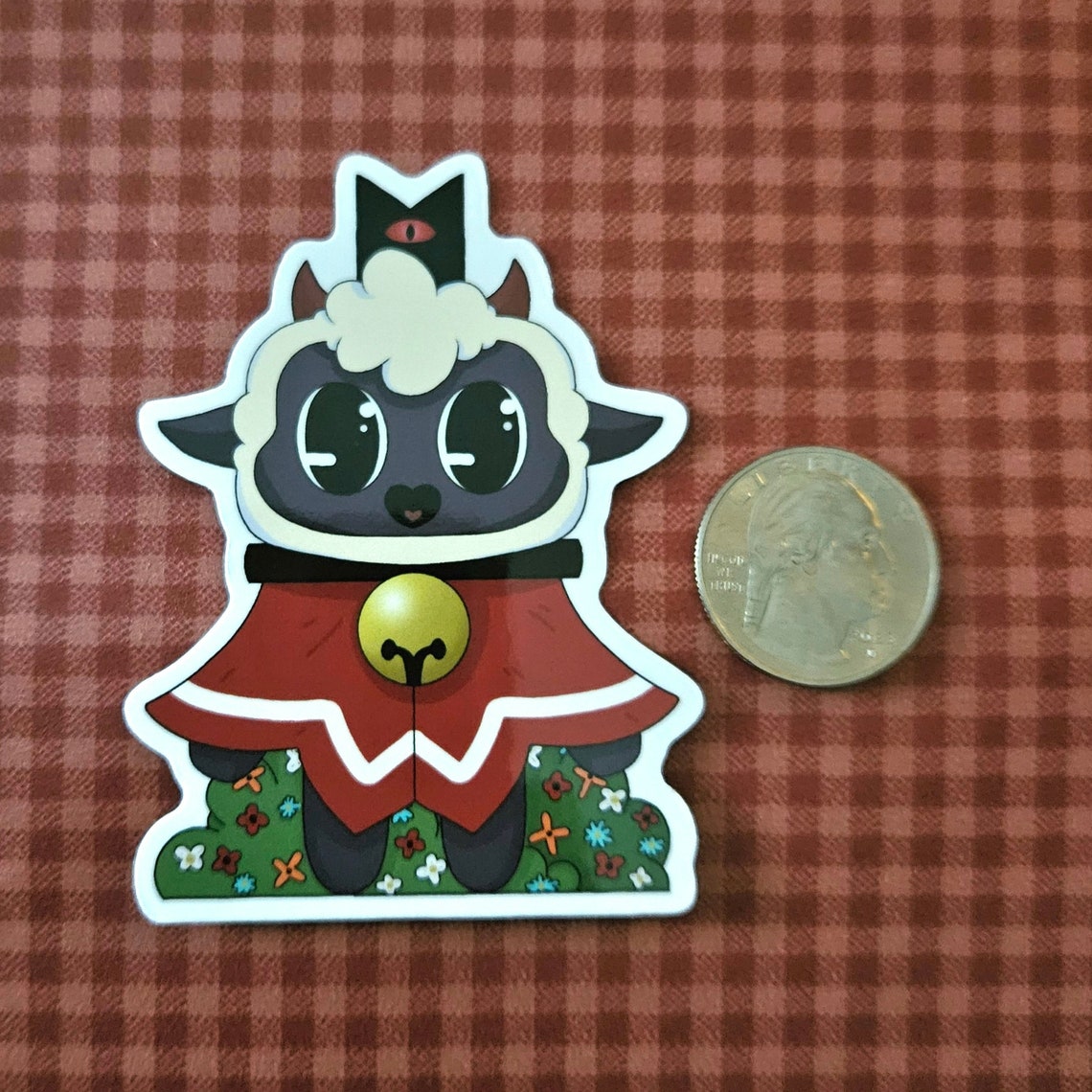 Cult of the Lamb Sticker - Etsy