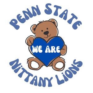 Penn State University Cute SVG | College Football Fan Gear | SVG File ...