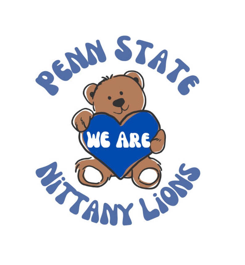 Penn State University Cute SVG | College Football Fan Gear | SVG File ...