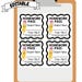 Editable Homework Pass Canva Template: Classroom Reward (digital ...