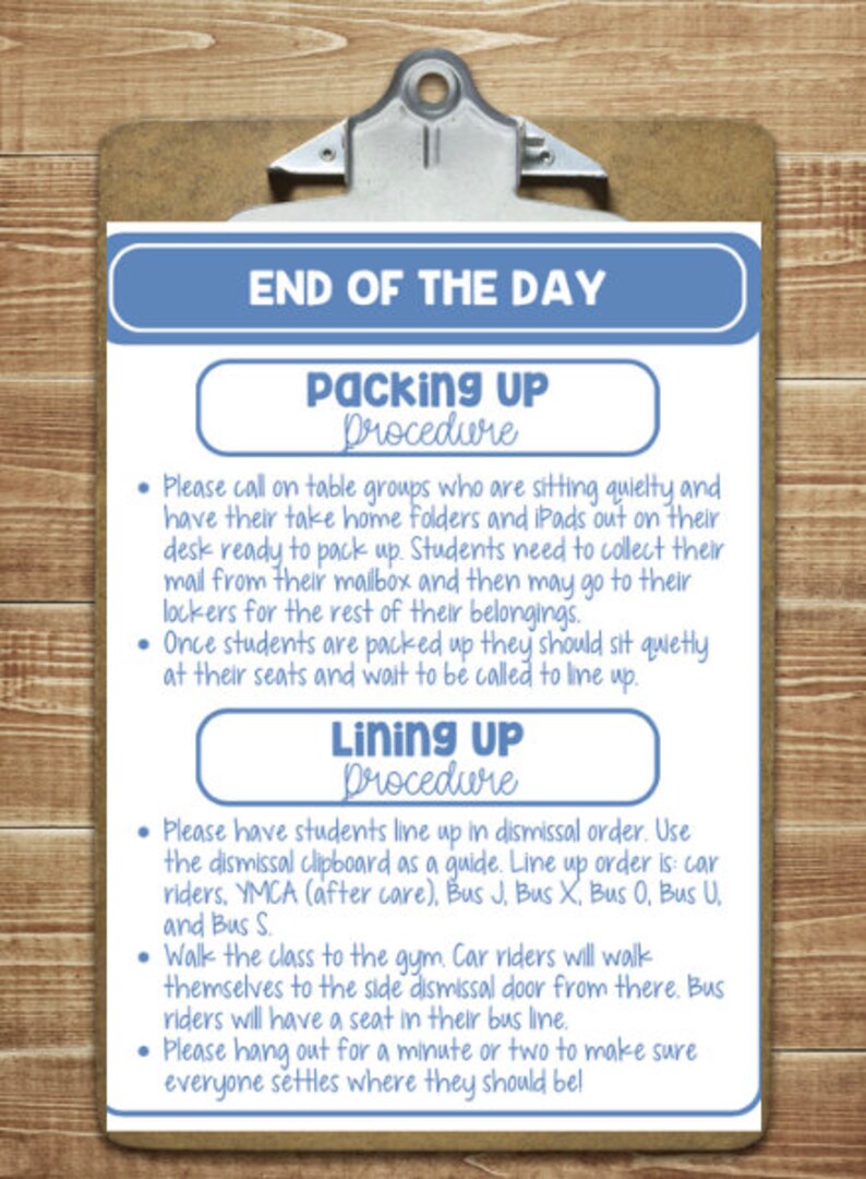 Substitute Teacher Binder Template | Completely Customizable | Cute ...