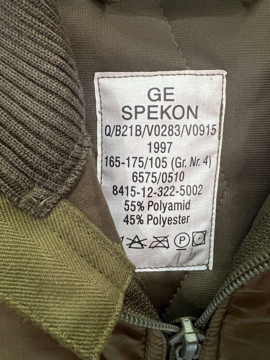 German Army Parka / Field Coat Liner - Etsy