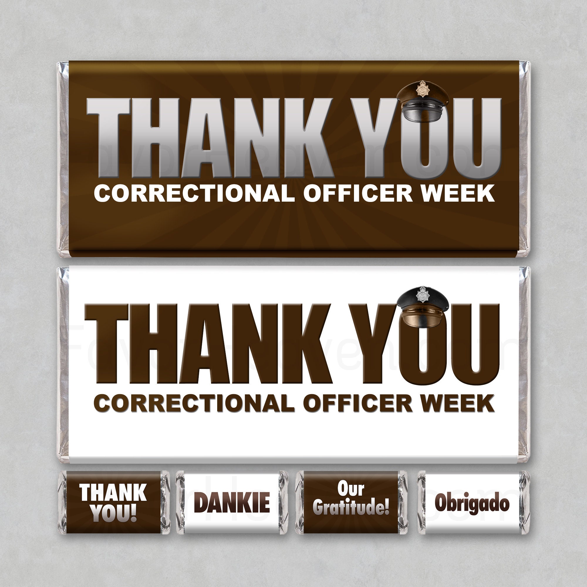 CORRECTIONAL OFFICER THANK You Digital Download Printable Appreciation ...