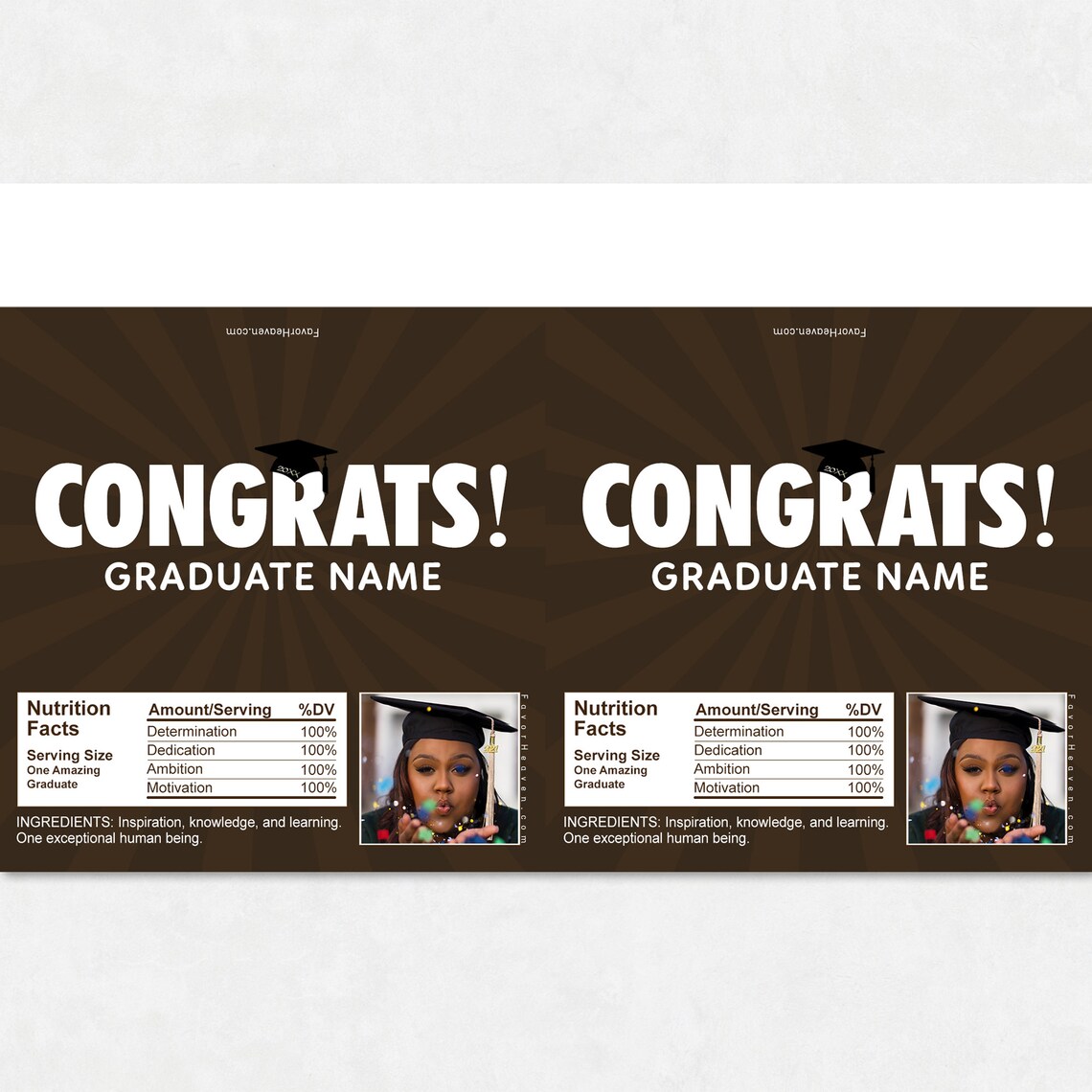 Custom Personalized Photos Digital Download Printable GRADUATE ...