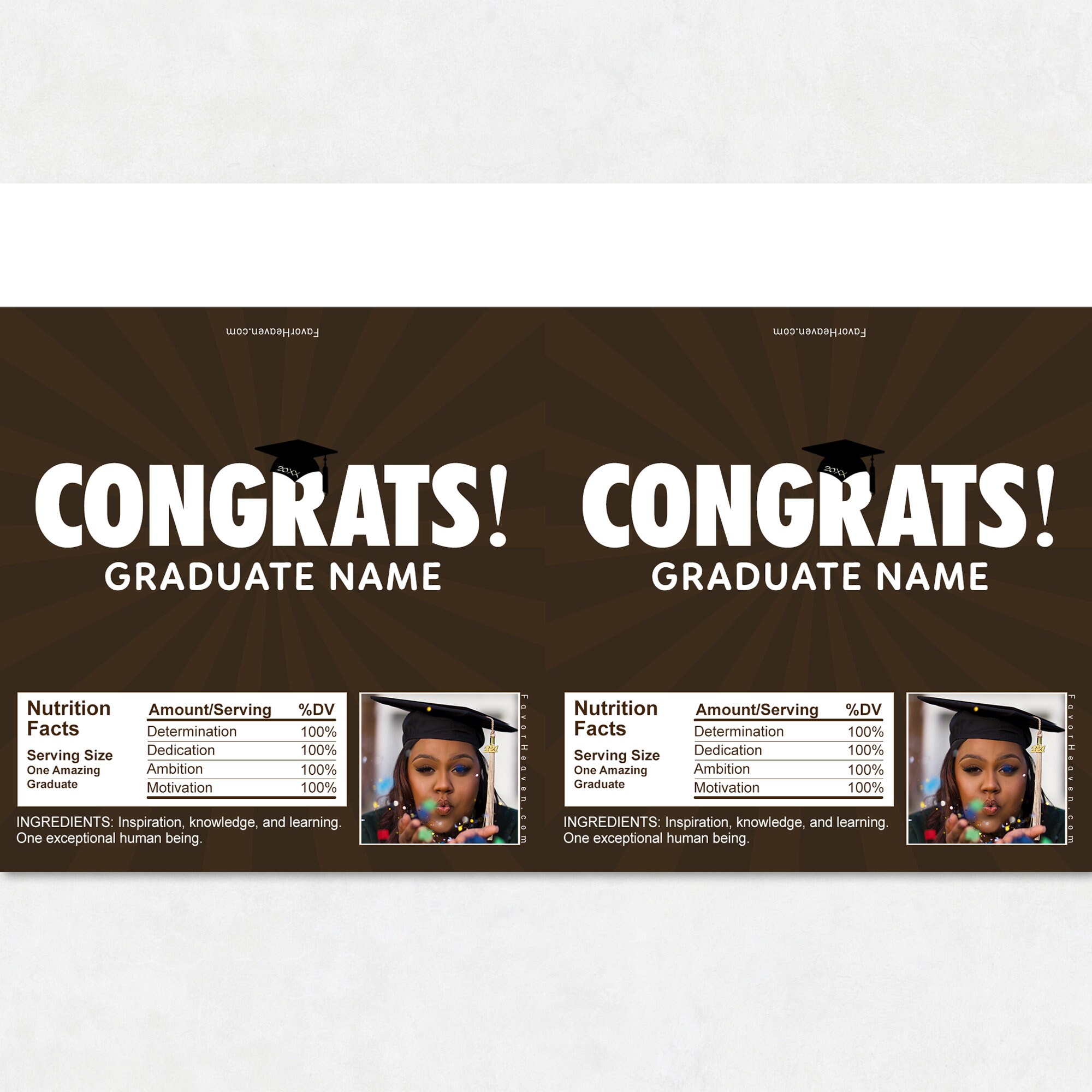 Custom Personalized Photos Digital Download Printable GRADUATE ...